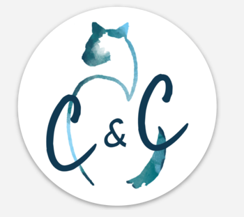 C & C Logo Sticker – Cat & Craft